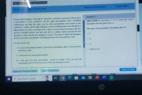 Marks For Conect Answer 3 Negative Mark 1 StudyX