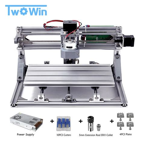 Diy Cnc Router Kits 3018 With 5mm Extension Rod Er11 Mini Laser