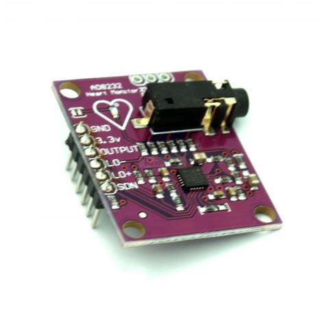 ECG Heart Rate Monitor Module Tinkersphere