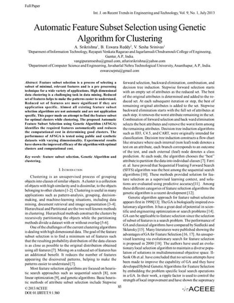 Clustered Genetic Algorithm To Solve Multidimensional Knapsack Problem