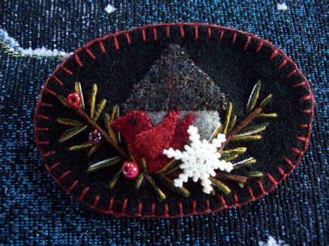 1478 Best Wool Projects Images On Pinterest Felt Applique Wool Applique And Embroidery