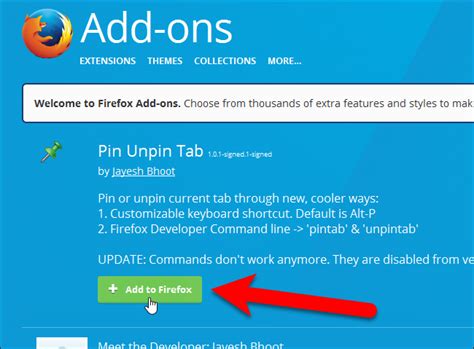How To Pin And Unpin Tabs In Chrome And Firefox With A Keyboard Shortcut