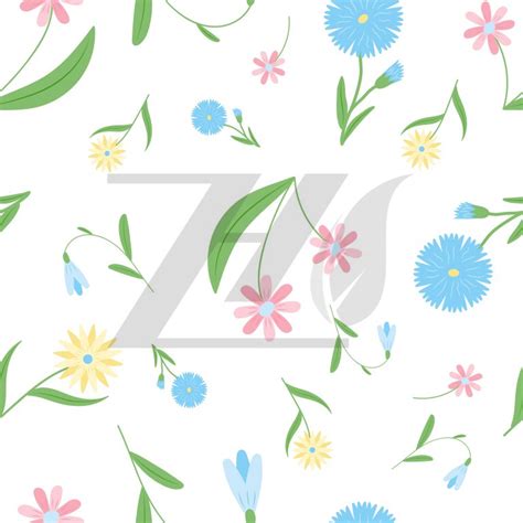 دانلود وکتور پس زمینه طرح گلهای رنگی دانلود رایگان فایل لایه باز، Psd