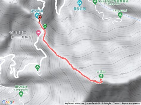 大混山 健行筆記