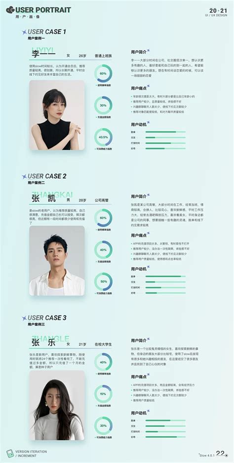Slow——陌生交友增长设计 App Uicn用户体验设计平台 花瓣网
