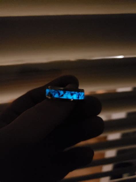 Glow In The Dark Steven Universe Inspired Titanium Ring With Etsy