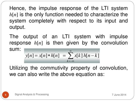 Ppt Signal Analysis Processing Discrete Time Lti Systems Lecture Powerpoint