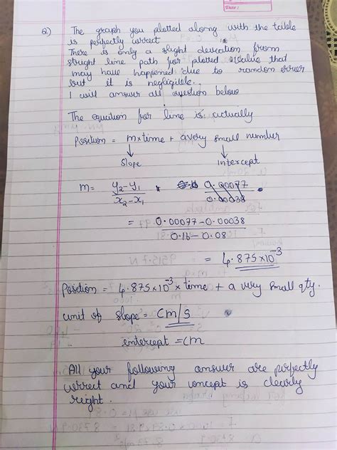 Solved Based On The Instructions Below Did I Complete The Table And Graph Course Hero