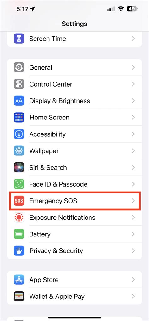 IPhone Crash Detection Settings Off Or On