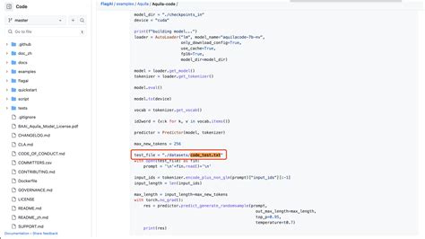 Question Where Is The Code Test Txt File Issue Flagai Open Flagai Github