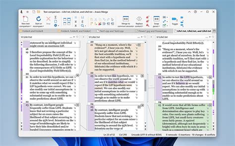 Araxis Merge Advanced 2 And 3 Way File Comparison Diff Merging And Folder Synchronization