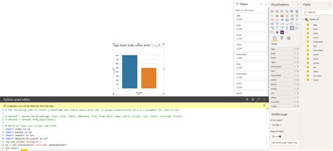 Solved Titanic Dataset With Python In Power Bi For Making Microsoft Fabric Community