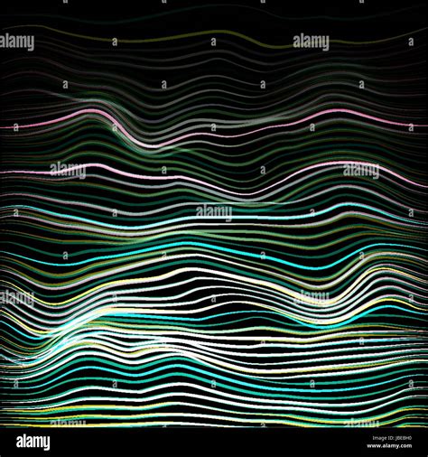Abstract Moire Texture Vector Moire Waves Modern Creative Backdrop