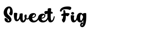 Sweet Fig Font Webfont And Desktop Myfonts