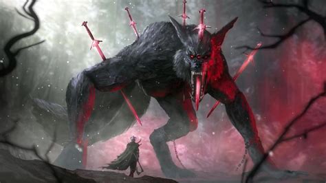 Fenrir Wolf Wallpaper