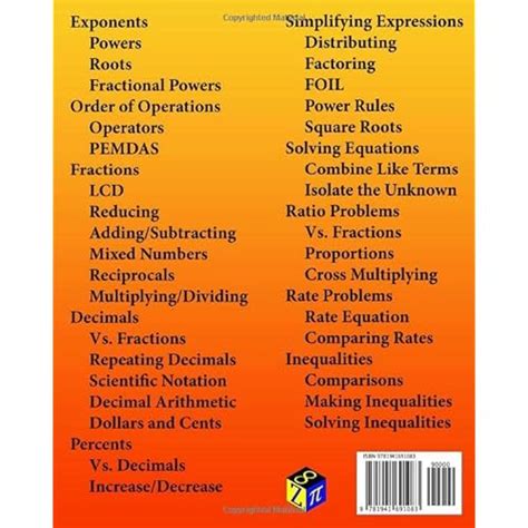Snapklik Essential Prealgebra Skills Practice Workbook