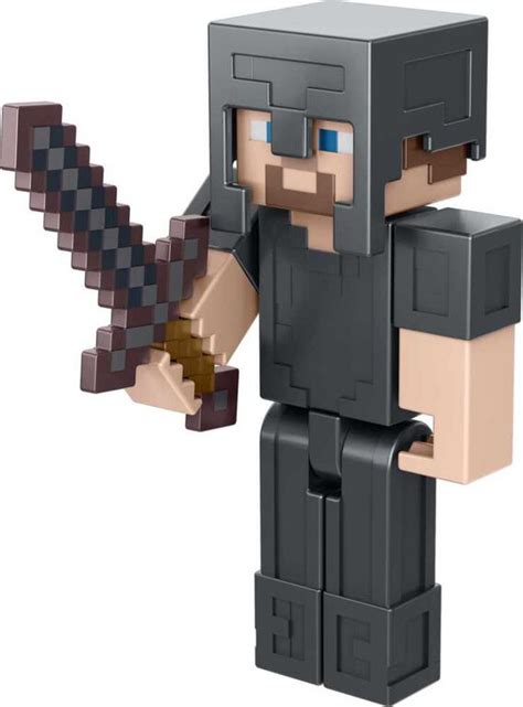 Minecraft Steve In Netherite Armor Figure Toys R Us Canada