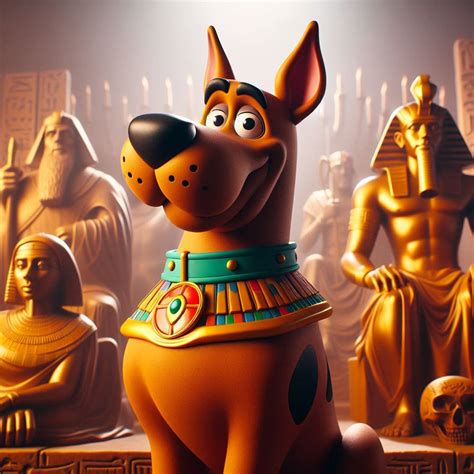 Scooby Doo As The Emperor Of Ancient Egypt By Badgercmyk On Deviantart