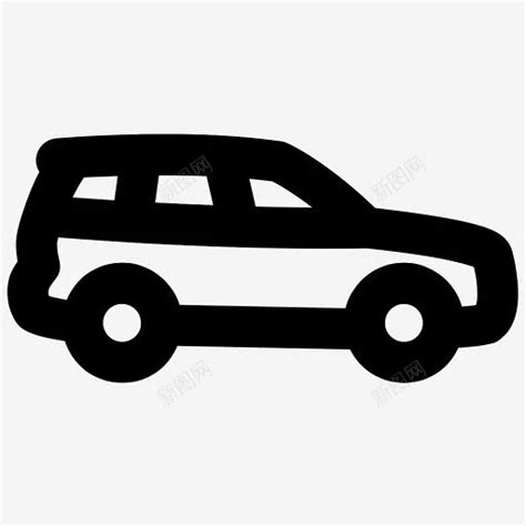 Suv汽车汽车运输图标 免费下载 页面网页 平面电商 创意素材 花瓣网