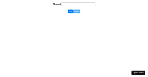 agora rtc sdk ng examples codesandbox