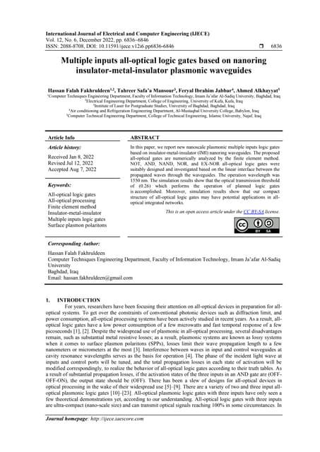 Multiple Inputs All Optical Logic Gates Based On Nanoring Insulator Metal Insulator Plasmonic