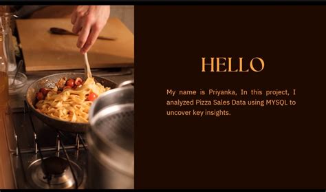 Priyanka Gupta On Linkedin Sql Dataanalysis Pizzasales