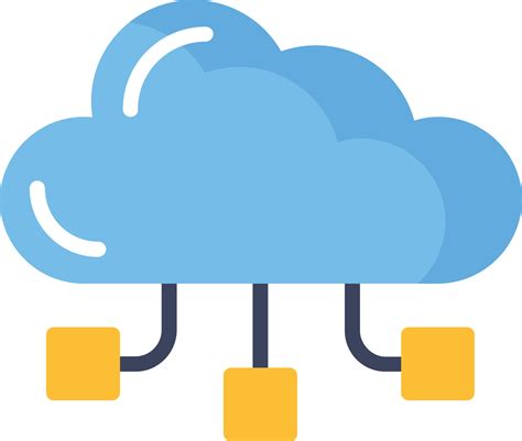 Cloud Computing Flat Icon 11597497 Vector Art At Vecteezy