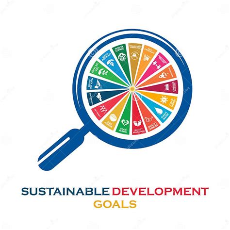 Sustainable Development Goals 17 Stock Vector Illustration Of Diagram