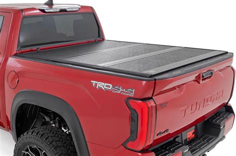 Brandclub Rough Country Hard Tri Fold Tonneau Cover For Toyota Tundra