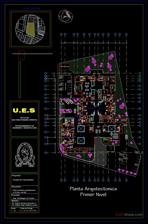 Laboratory Building Block Design Plan Autocad File Dwg Artofit