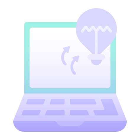 Laptop Code Generic Flat Gradient Icon