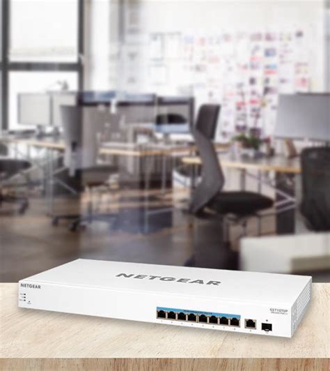 Smart Cloud Switches GS710TUP NETGEAR