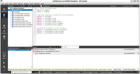 Mean Curvature Skeletonscgal Library Qt Forum