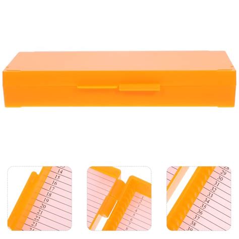 Masteelf Microscope Glass Slide Storage Box Laboratory Microscope Slide