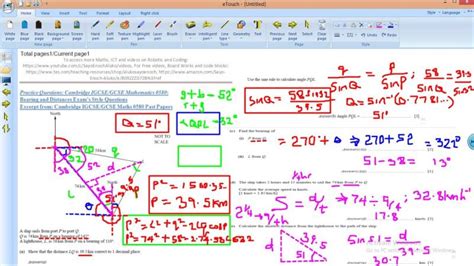 Aluko Sayo Enoch On Linkedin Bearing And Distance Maths Gcse Igcse Ap Ib Hl Exam Past Papers