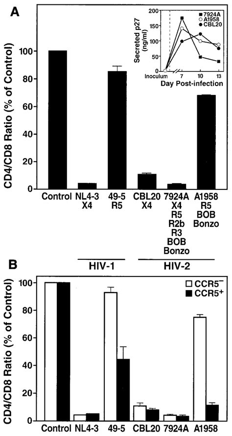 The Cytopathic Phenotype Of Hiv 2 Is Linked To Coreceptor Specificity Download Scientific
