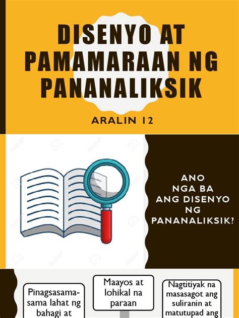 Pamamaraan Ng Pananaliksik Filipino 12 Pamamaraan Inhinyero