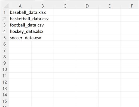 How To List Files In Folder