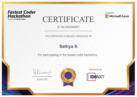Sathya Sundararaju On Linkedin Githubcopilot Microsoftazure Hackathon