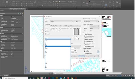plotting paper size fault autodesk community