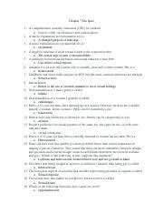 Chapter 7 Sex Quiz Docx Chapter 7 Sex Quiz 1 A Comprehensive Sexuality Education CSE For