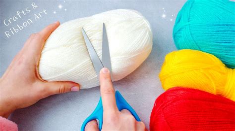 Its So Beautiful Superb Craft Idea With Wool Diy Amazing