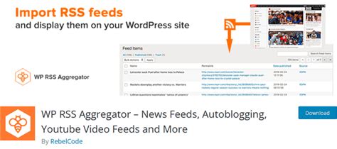 Best Free Rss Feed Plugins For Wordpress Rss Wp Plugin