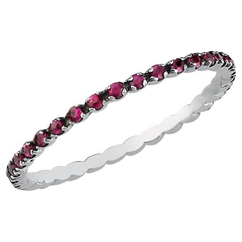 Ruby Full Round Ring For Sale At 1stdibs