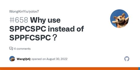 Why Use SPPCSPC Instead Of SPPFCSPC Issue WongKinYiu Yolov GitHub