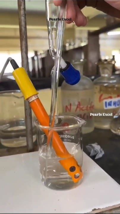 Conductometric Titration Conductometry Physical Chemistry Experiment Strong Acid And Weak Acid