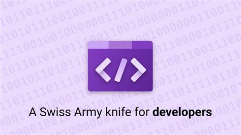 Devtoysapp An Offline Swiss Army Knife For Developers Programming