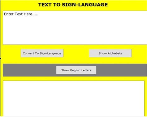 Fig Text To Sign Conversion Interface Download Scientific Diagram