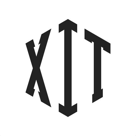 Xit Monogram Logo Free Vectors And Psds To Download