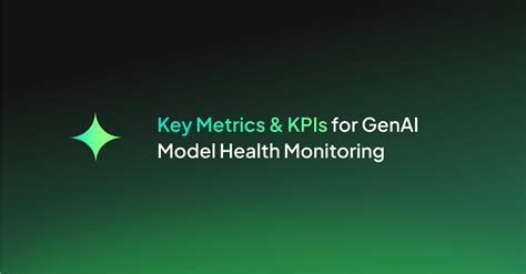Key Metrics And Kpis For Genai Model Health Monitoring Coralogix